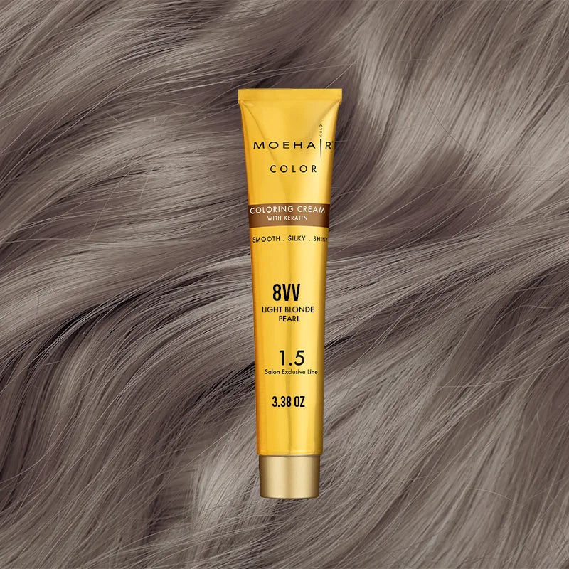 3.38 Oz - 8VV - Blonde Pearl Hair Color - Permanent | Paraben & Cruelty ...