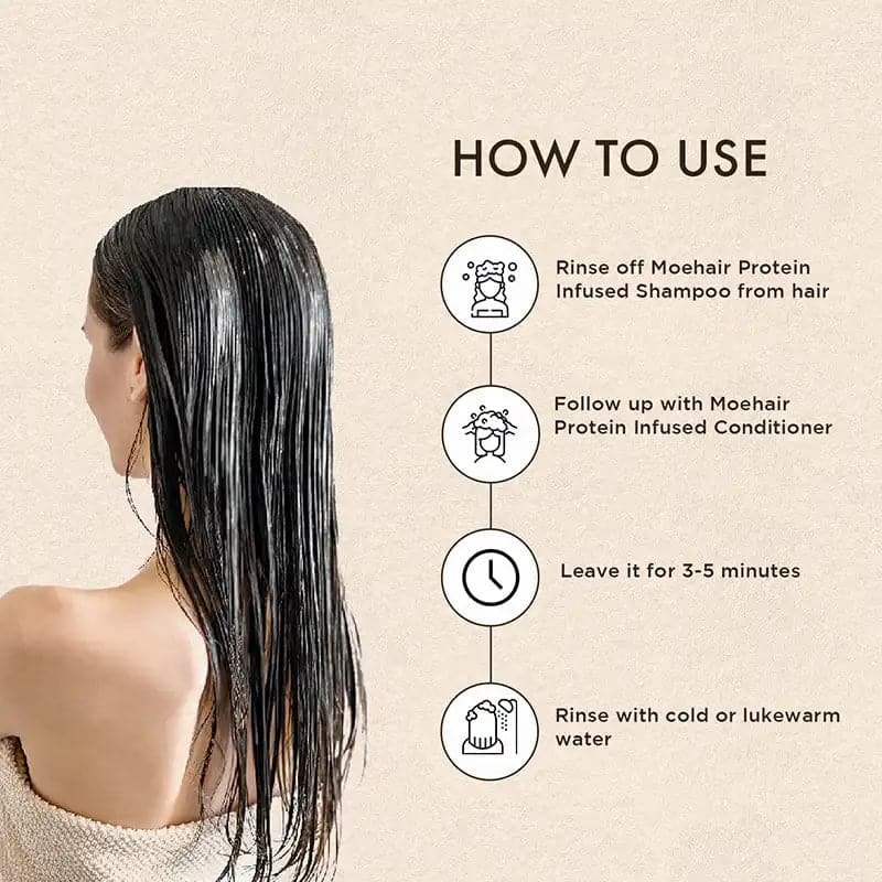 Protein Infused Shampoo and Conditioner Combo