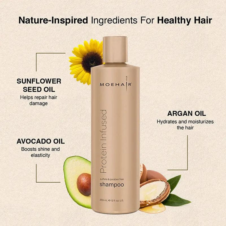 Protein Infused Shampoo and Conditioner Combo